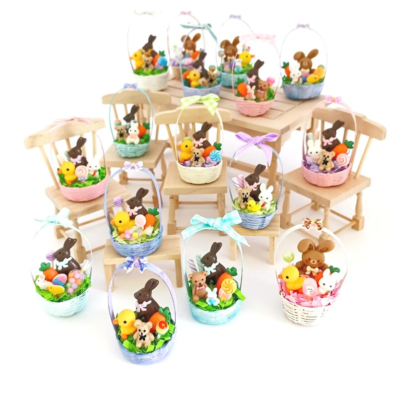 Miniature Easter Baskets - Etsy