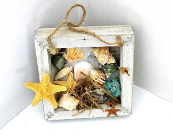 Beach Scene Shadow Box - Etsy