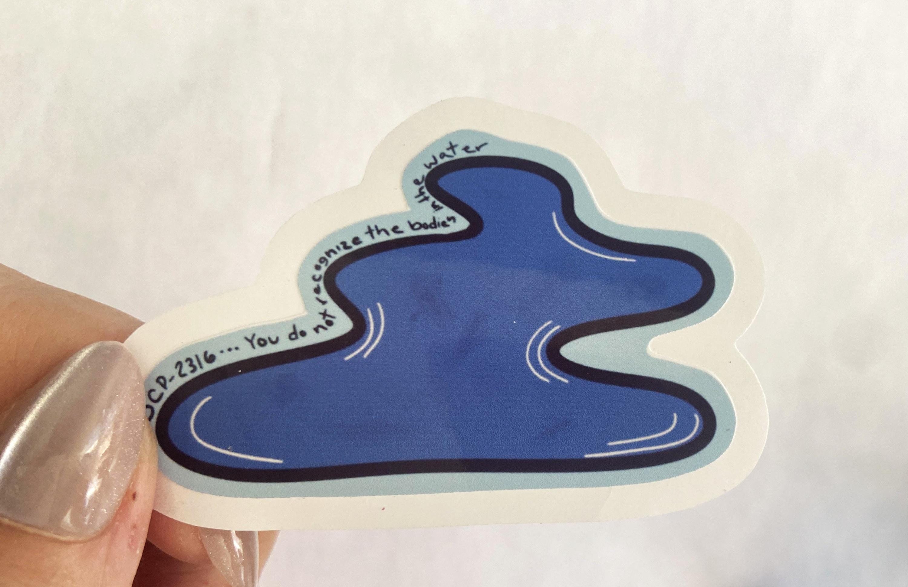 SCP-2316 Sticker – the "breathing" Oceanic Creature Vinyl Sticker - Etsy