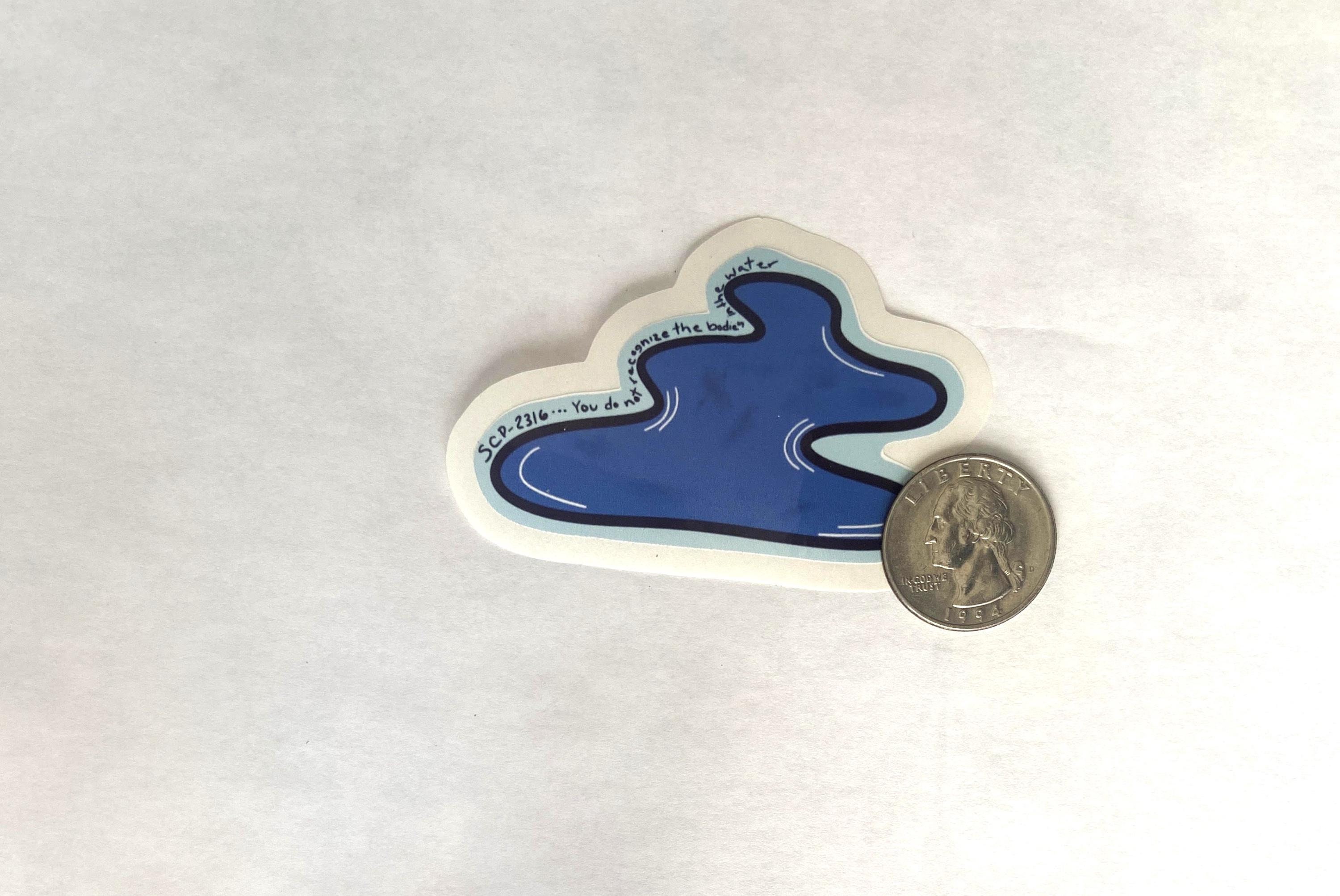 SCP-2316 Sticker – the "breathing" Oceanic Creature Vinyl Sticker - Etsy