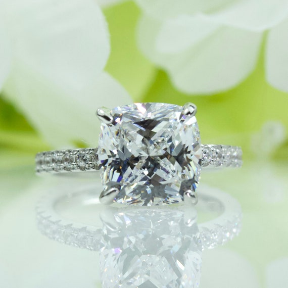 Cushion modified brilliant ring store