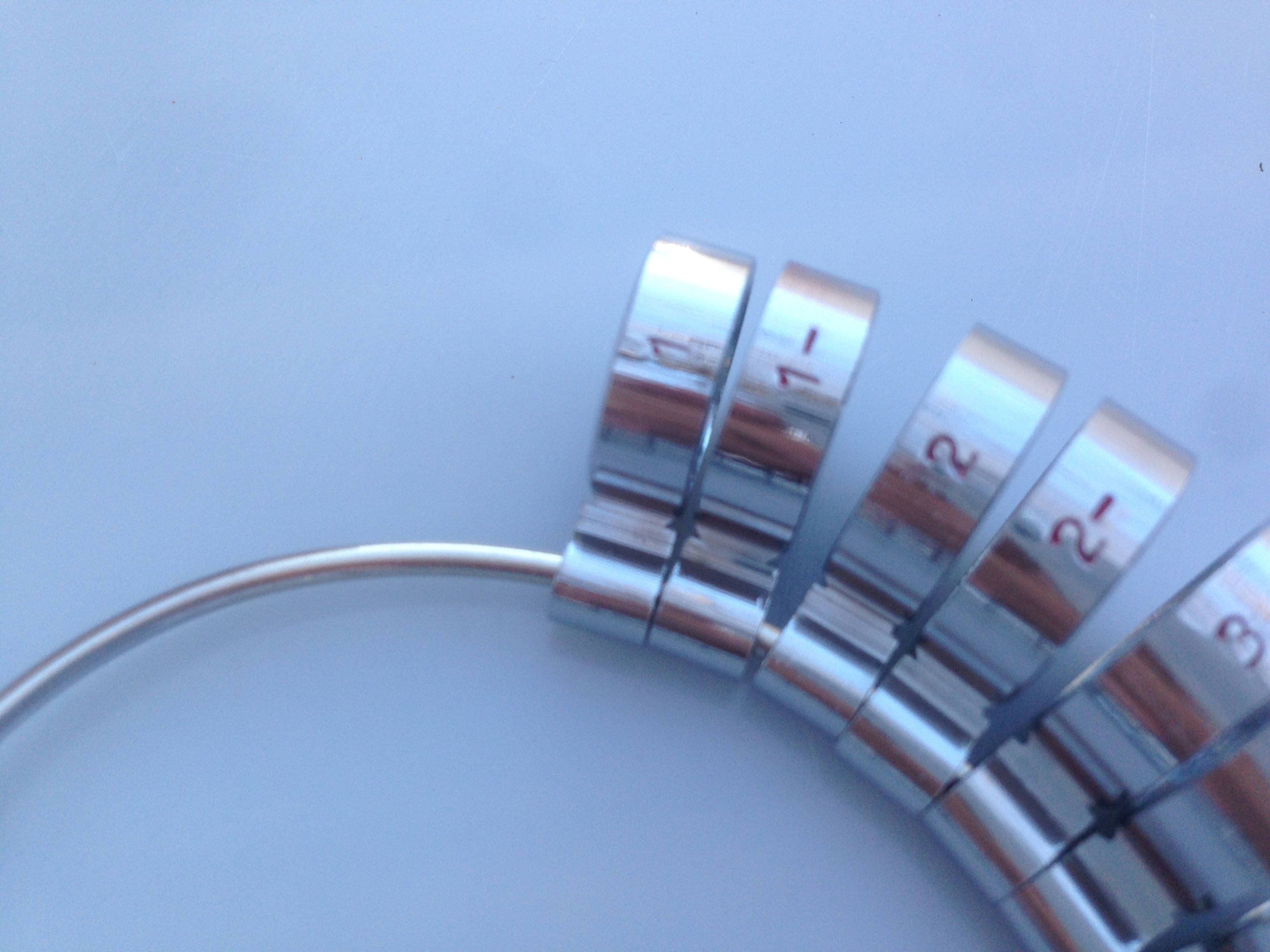 6mm Wide Metal Ring Gauge for Fitting Custom Ring Sizes - Etsy
