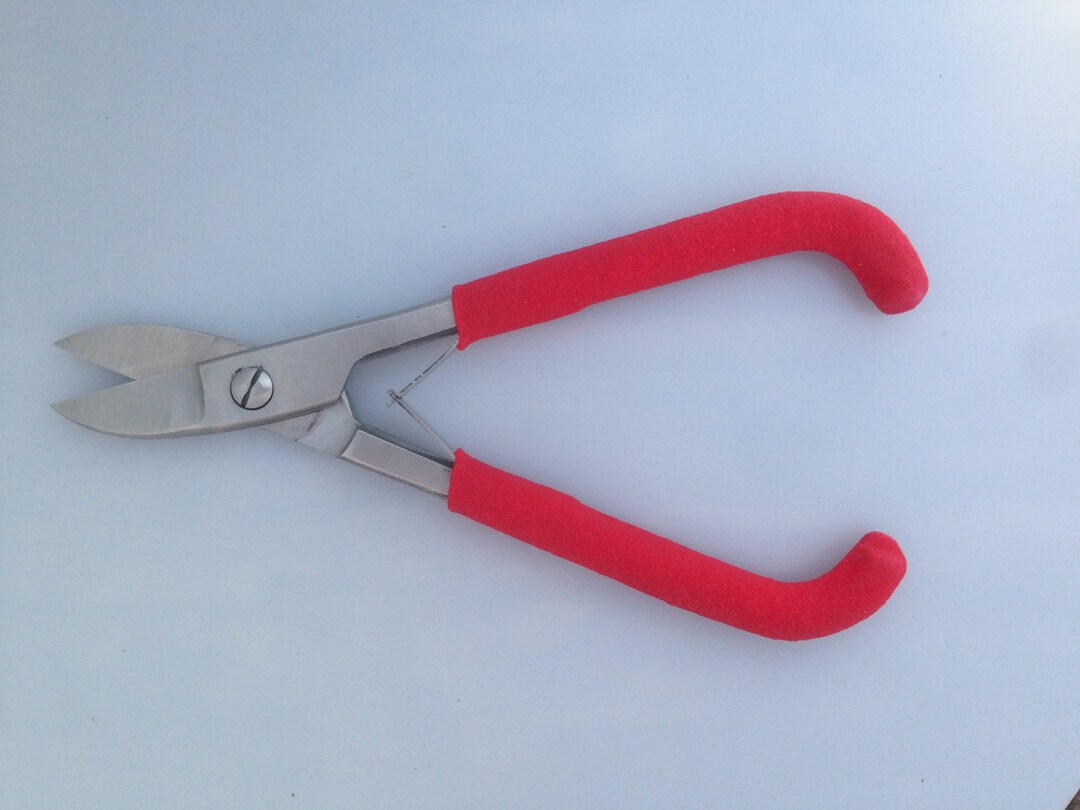 Jeweler's Snip Shears, 7" With Straight Blade - Etsy