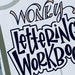 WONKY LETTERING Workbook Learn Lettering Lettering Guide Learn ...