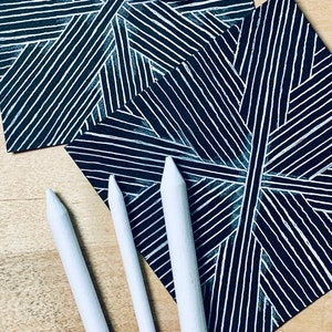 Zentangle Paper Smudge Pens - Etsy