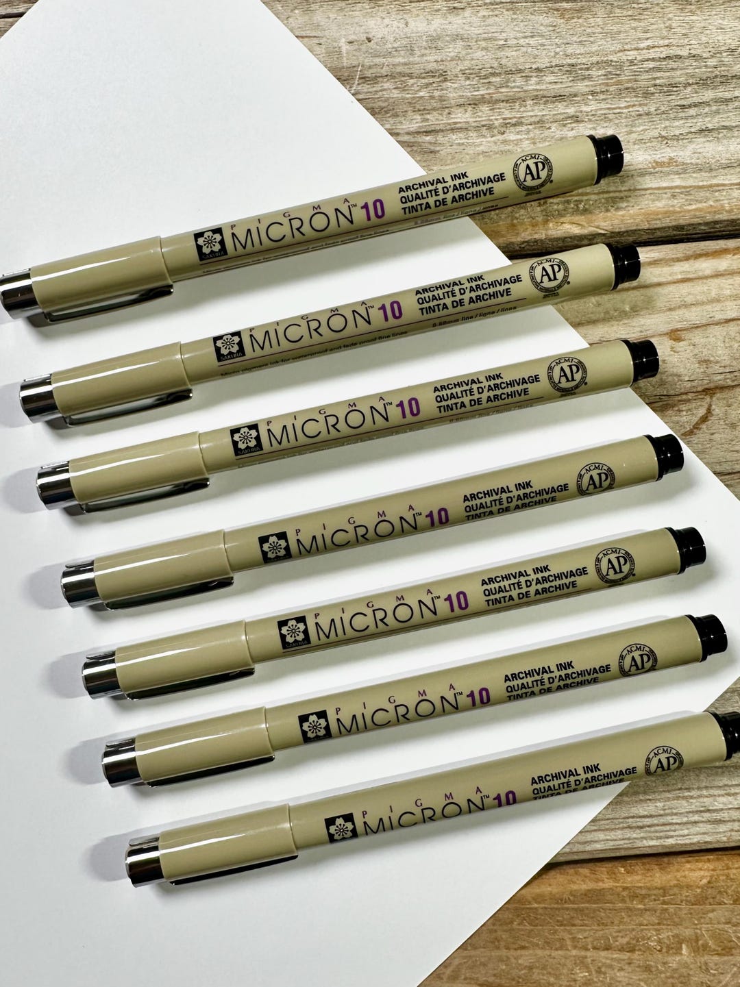 Sakura Pigma Micron 10 – One Archival Ink Pen for Lettering, Journaling ...