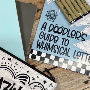 Hand Lettering Workbook: Fun Doodles & Creative Lettering Styles - Etsy