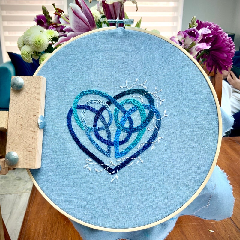 Celtic Hand Embroidery Pattern - Etsy