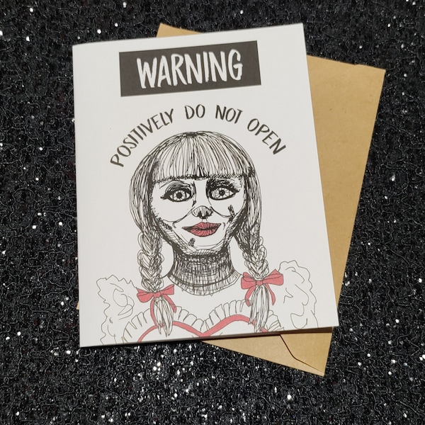 Funny Do Not Open This Card - Etsy