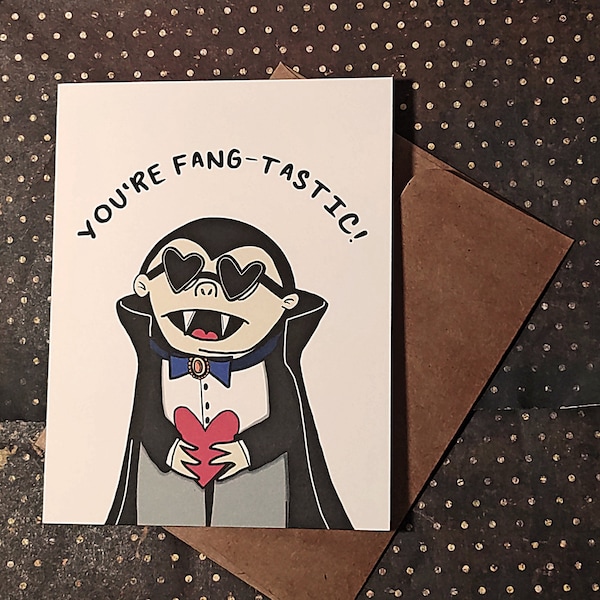 Vampire Cards - Etsy