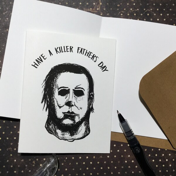 Michael Myers Card - Etsy