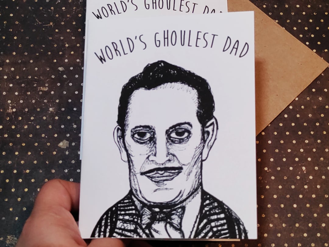 World's Ghoulest Dad! - Gomez Addams Addams Family - Unique Fathers ...