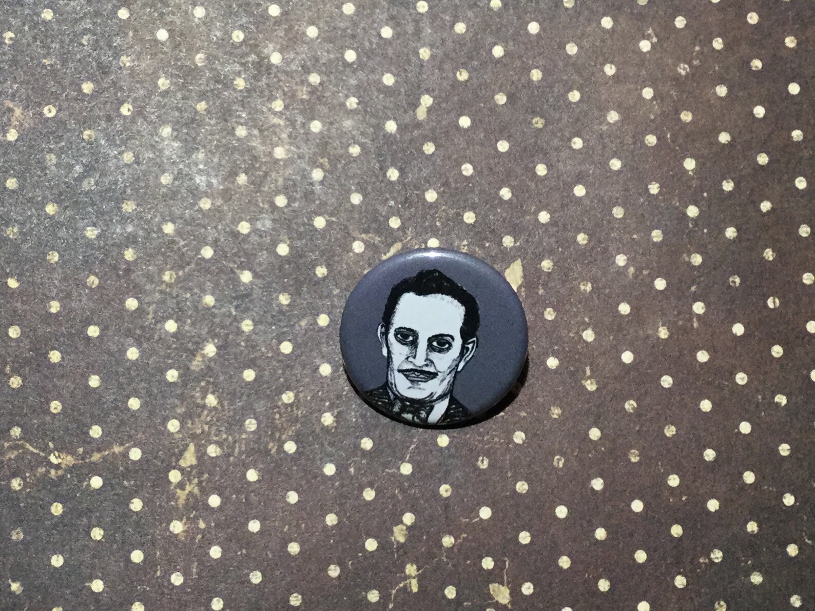Gomez Addams From the Addams Family Pin Wearable Art - Etsy