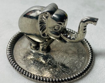 Silver Elephant Tray | Etsy