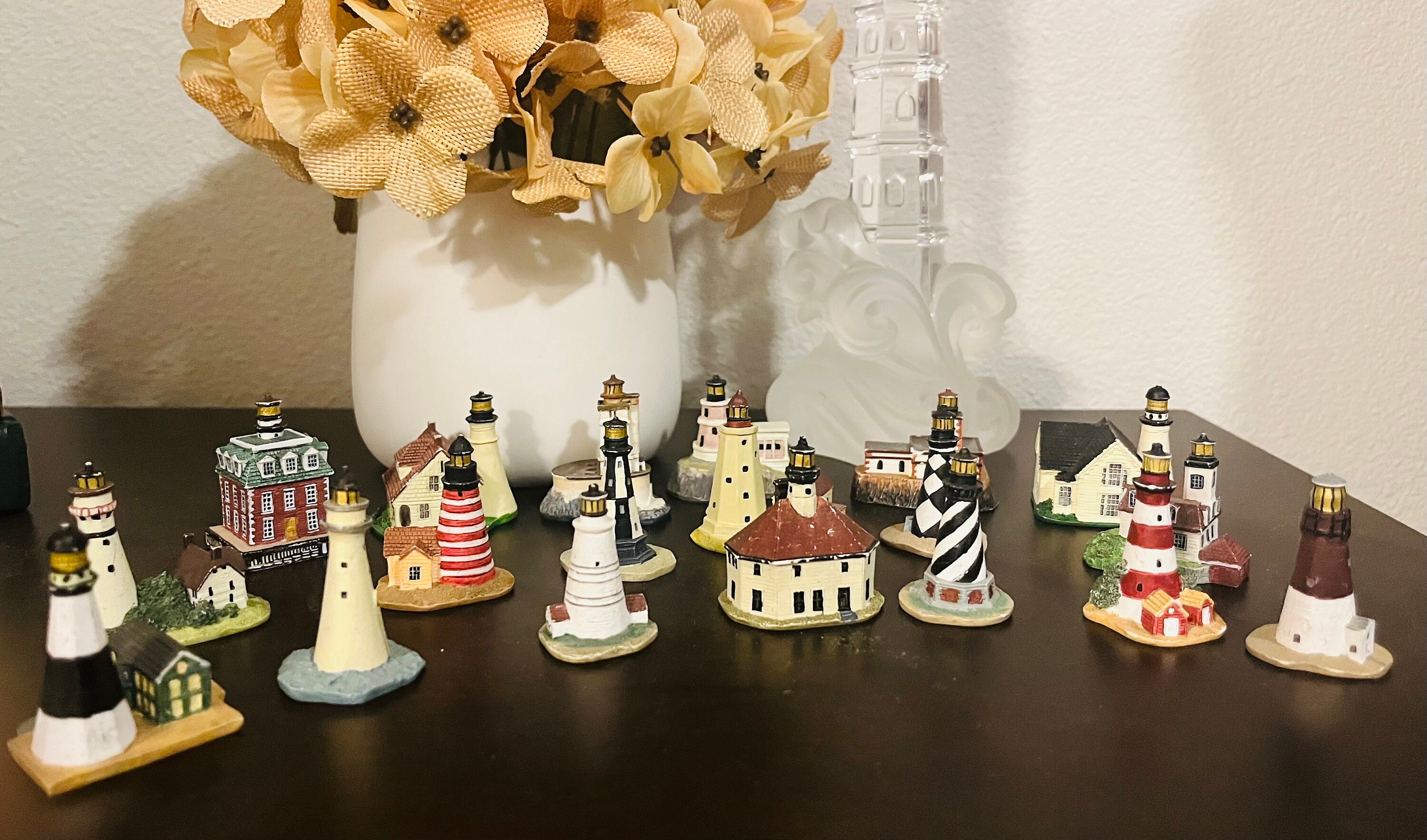 Vintage Set of 19 Lenox Handcrafted Mini Lighthouses - Etsy