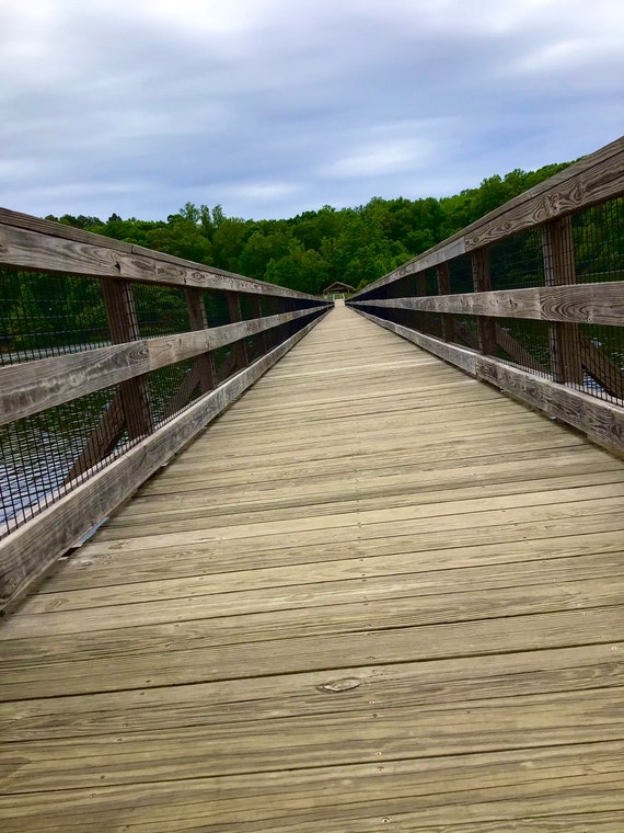 Walking Trail Bridge JPEG DIGITAL DOWNLOAD | Etsy