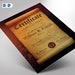 Royal Scroll Certificate Publisher and Word Template 8.5x11 Plus 11x8.5 ...
