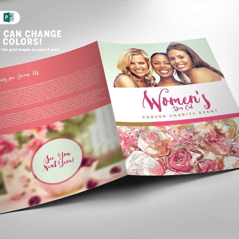 Womens Day Program Template - Etsy