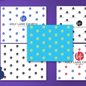 Step and Repeat Backdrop Large Format Banner Photoshop Template (10x8 ...