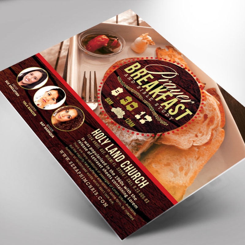 Prayer Breakfast Flyer - Etsy