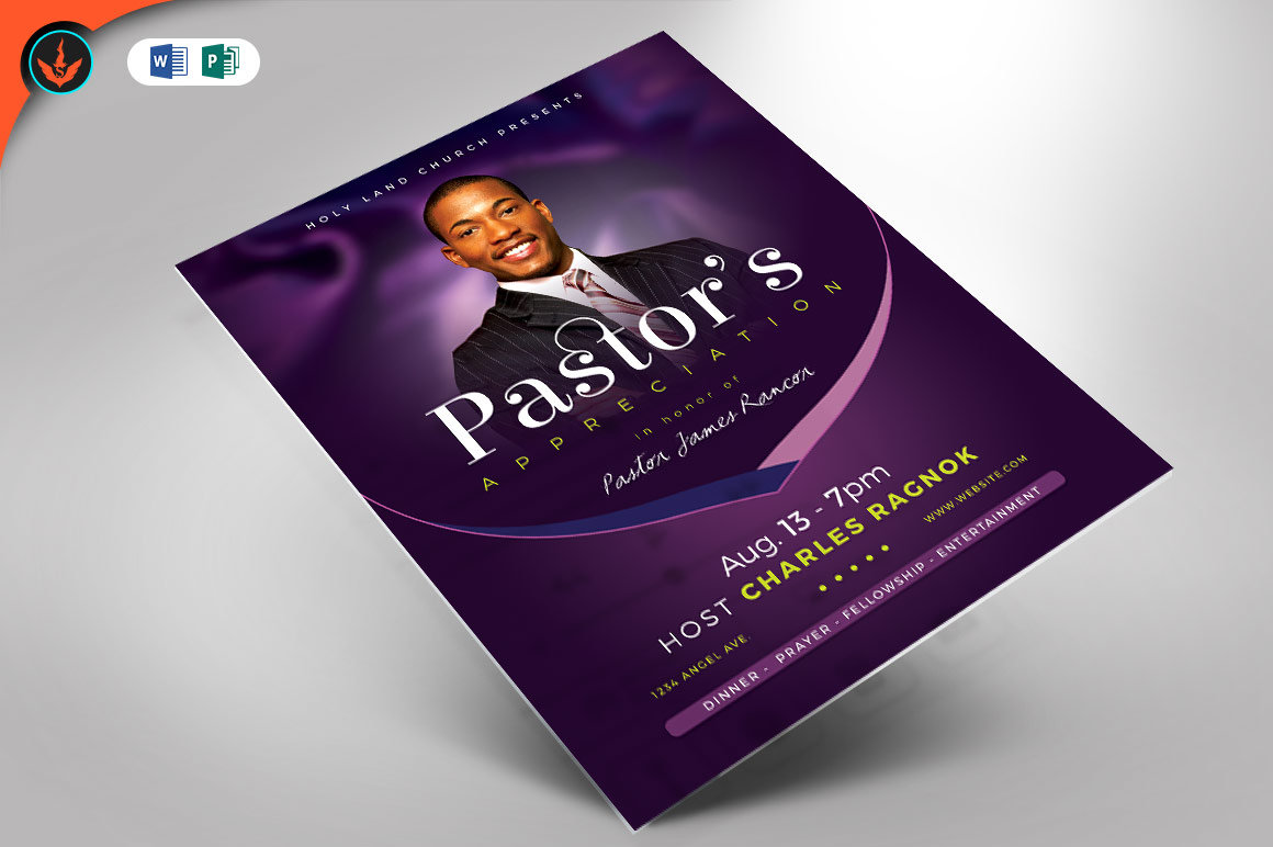 Pastor Appreciation Flyer Ideas