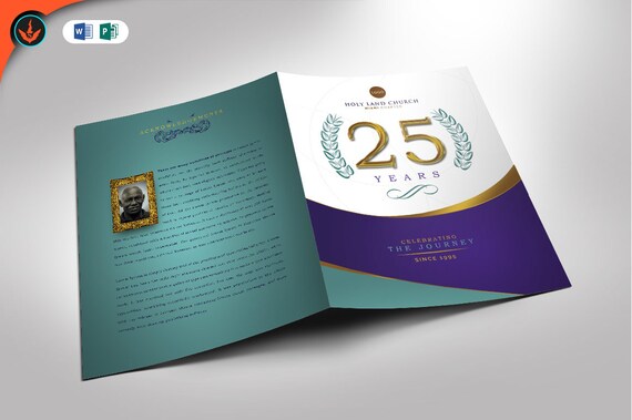 Program For Church Anniversary Program Covers