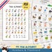 Thai Alphabet & Numbers Flashcards: Printable Learning Cards (PDF) - Etsy