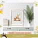 Forest Rabbit Family Clipart Digital Download 32 Pngs Commercial Use - Etsy