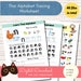 Thai Alphabet Tracing Worksheets: Consonant Learning (PNG, PDF) - Etsy