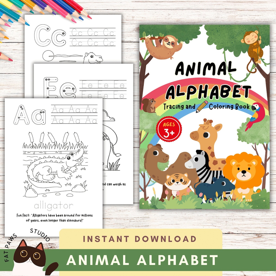 Magical Animal Alphabet Book - A to Z Fun Facts and Stories for Kids ...