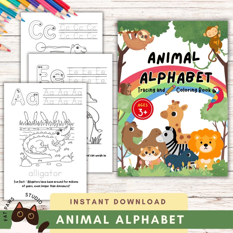 Magical Animal Alphabet Book A to Z Fun Facts and Stories for Kids ...