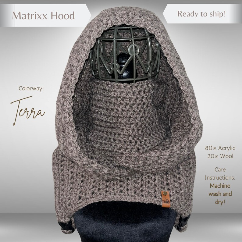 Matrixx Hood Hooded Cowl Matrix Hood Cowl With Hood Winter Hood Hood ...