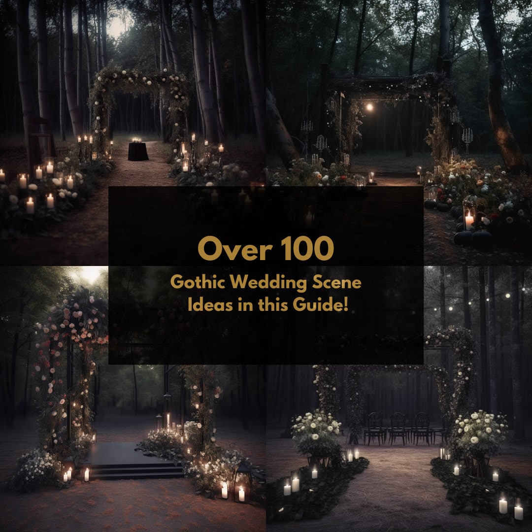 100+ Gothic Wedding Ideas: A Guide for Gothic Wedding Decor Inspiration ...
