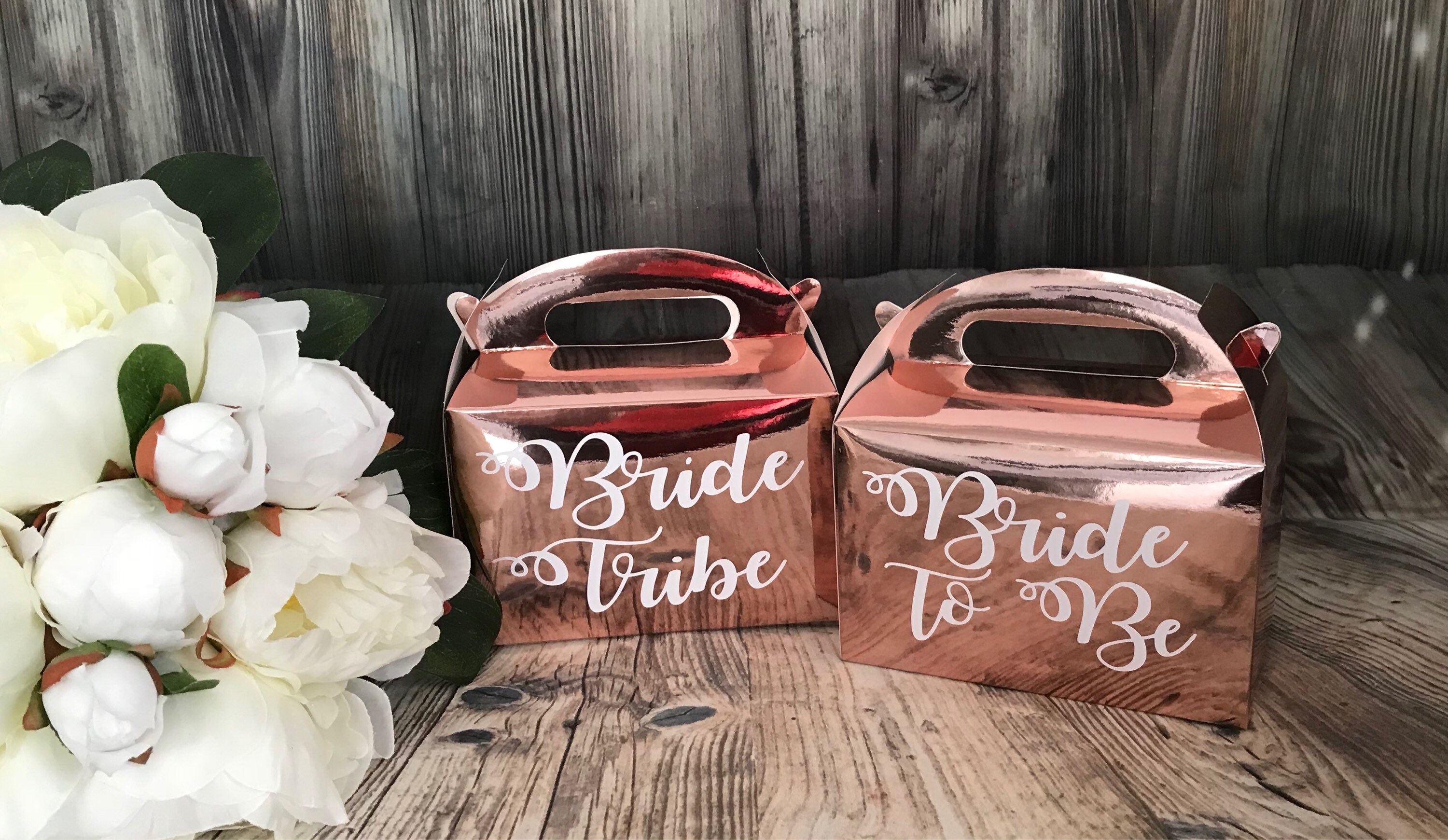 Rose Gold Hen Do Party Boxes Hen Party Rose Gold Gift Box - Etsy
