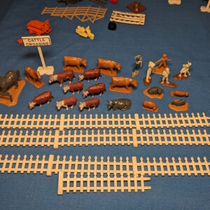 HO Scale People, Signs, Cattle Lot - Etsy