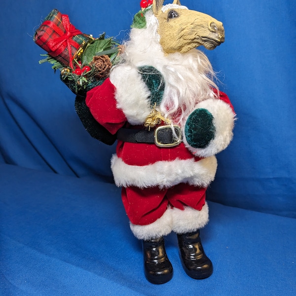 Figurine Horse Santa - Etsy