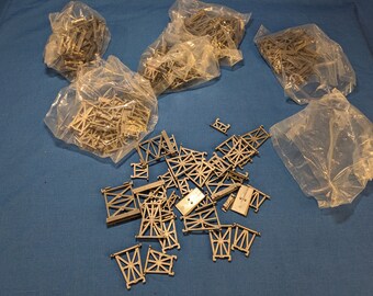 Train Time Laser N Scale Custom Laser Cut Trestle Bridge Kit - Etsy