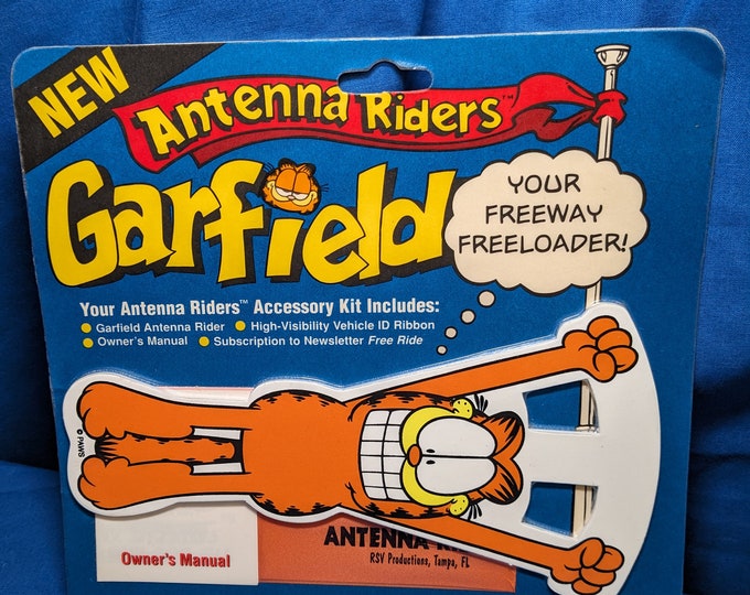 Vintage Garfield Antenna Rider - Etsy