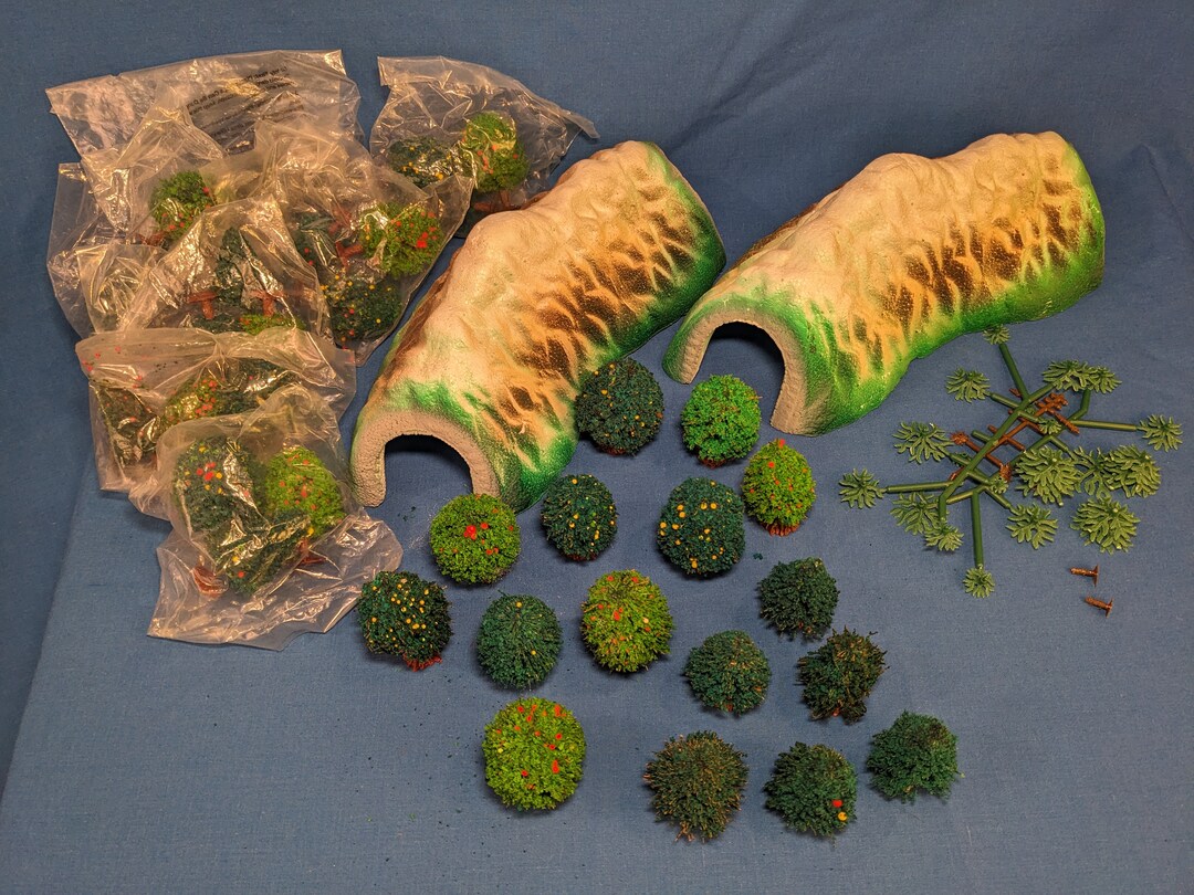 N Scale Trees & Tunnels - Etsy