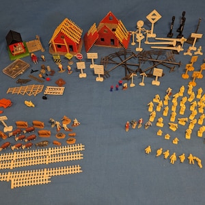 HO Scale People, Signs, Cattle Lot - Etsy