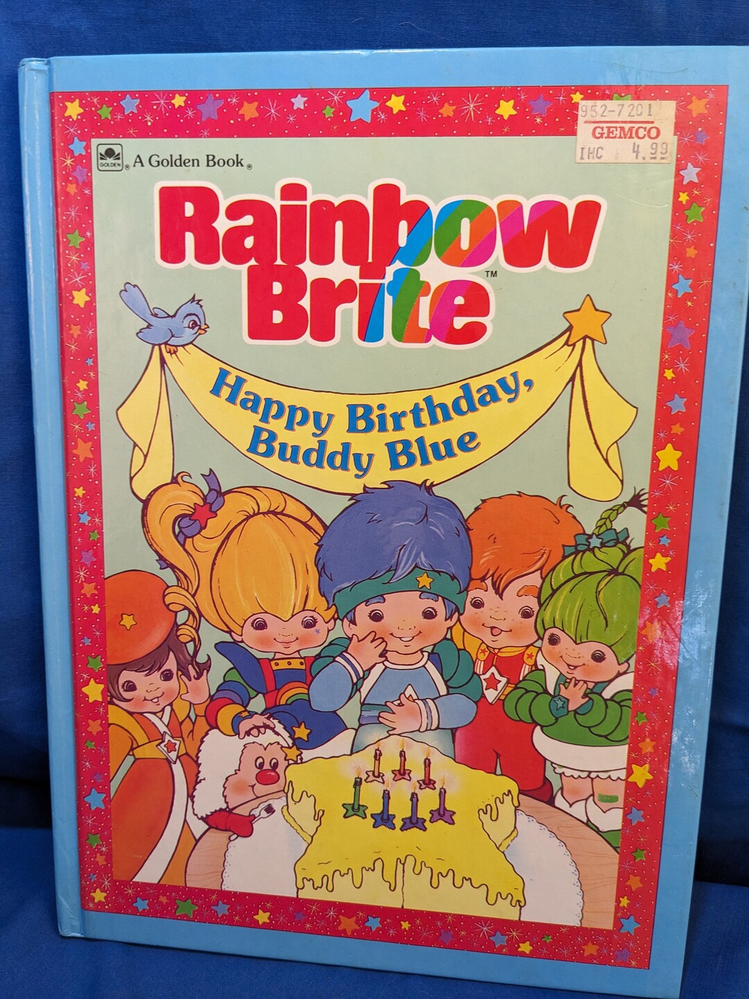 Happy Birthday Buddy Blue Book - Etsy