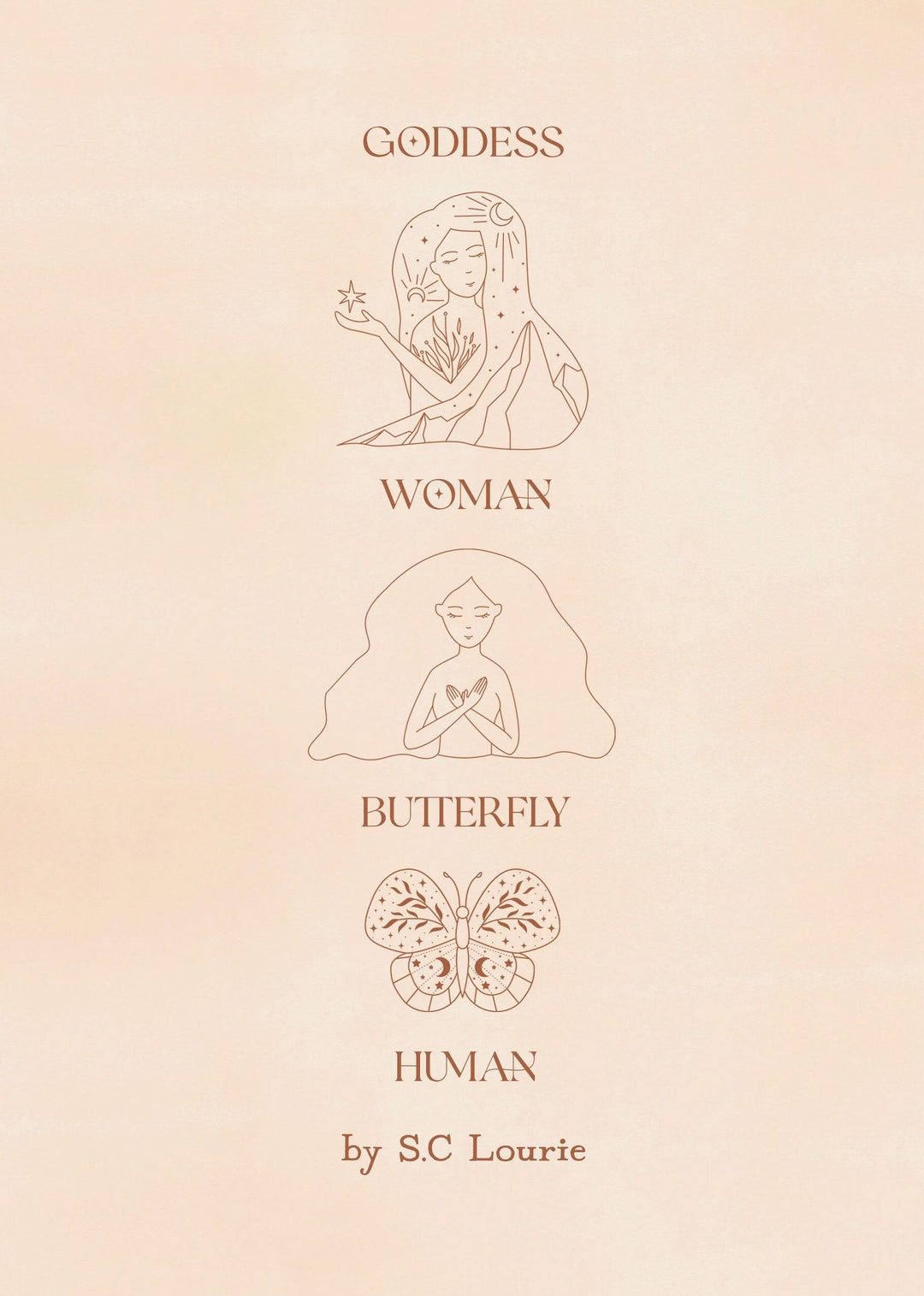 Goddess Woman : Butterfly Human (2nd Edition) — Poems and Prose by S.C ...