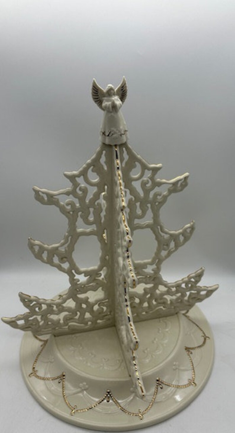 Lenox Holiday Delights Angel Tree & 12 Ornaments - Etsy