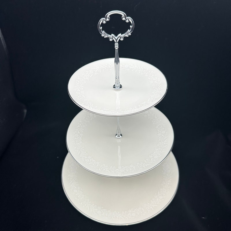 3 Tier Cake Stand - Etsy