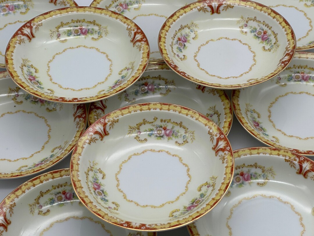 Set of 4 BERRY / SAUCE / DESSERT Bowls Stunning Regal REG2 Occupied ...