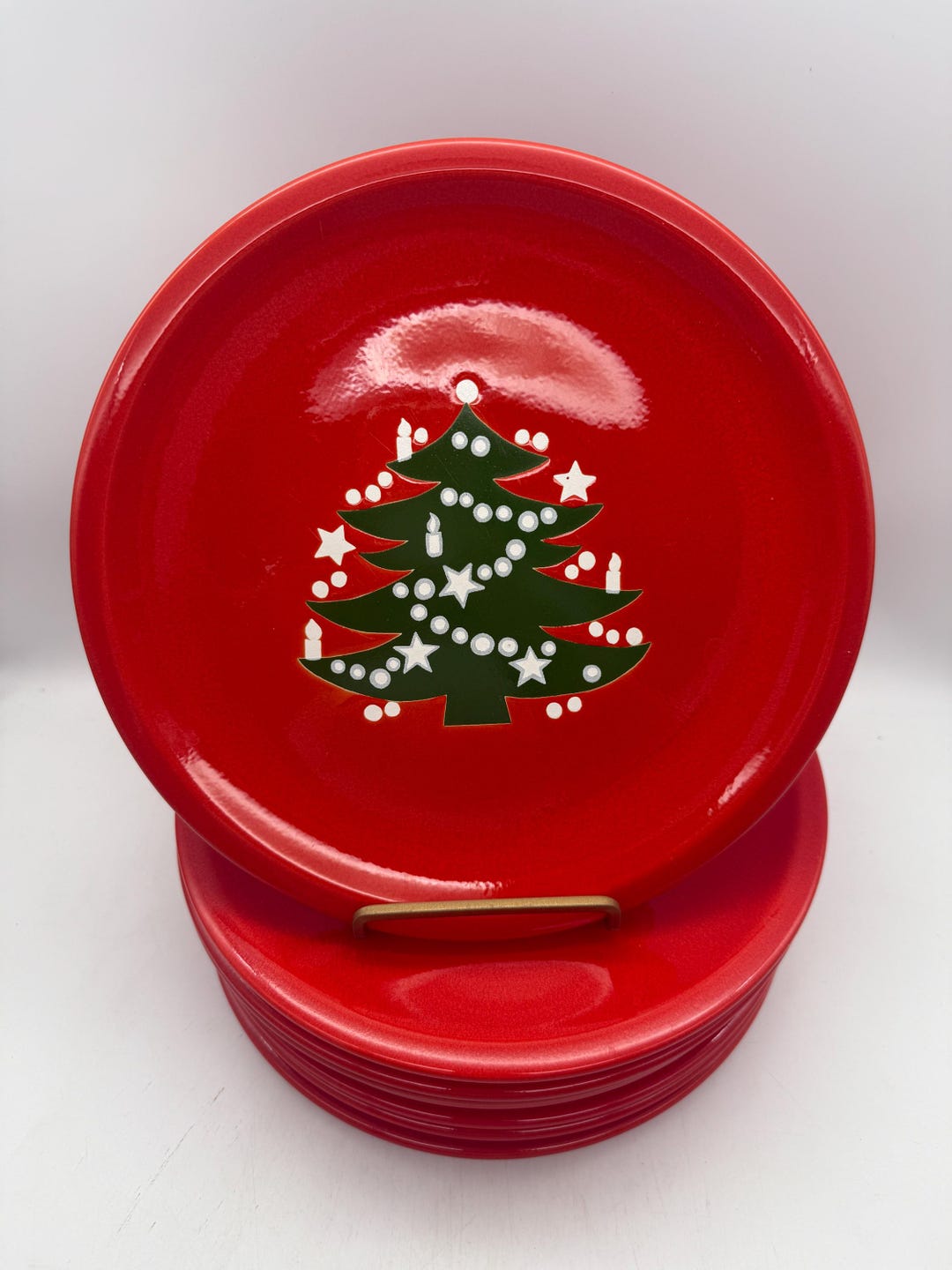 DINNER PLATE Waechtersbach - Christmas Tree / Holiday Table / Christmas ...