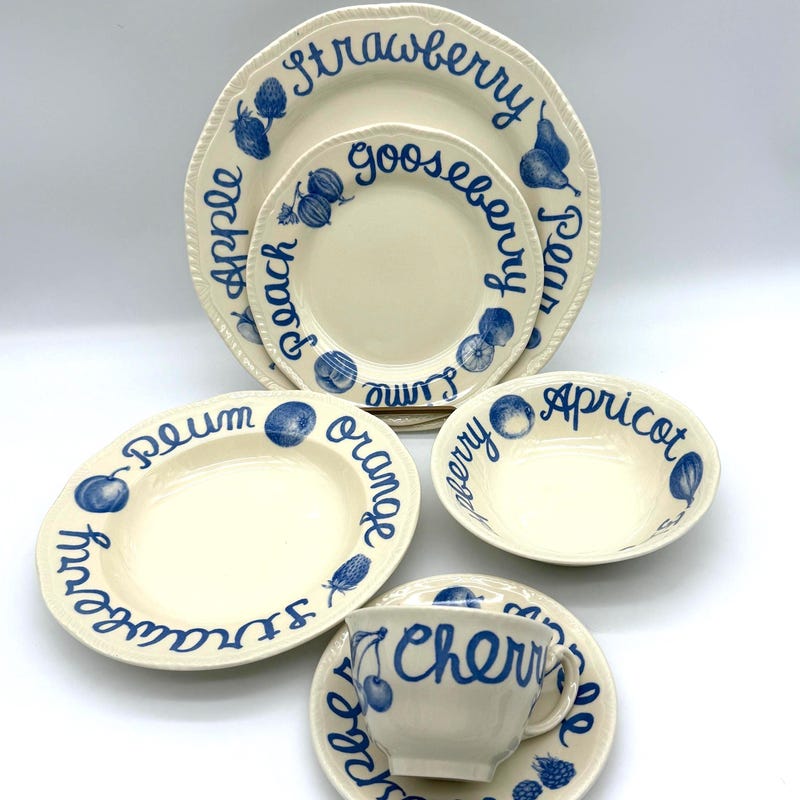 Country Dinnerware - Etsy