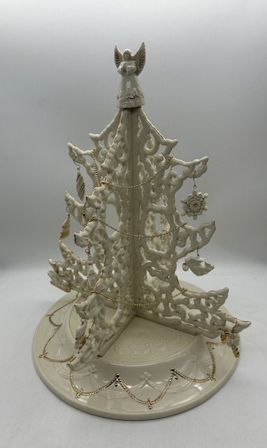 Lenox Holiday Delights Angel Tree & 12 Ornaments - Etsy