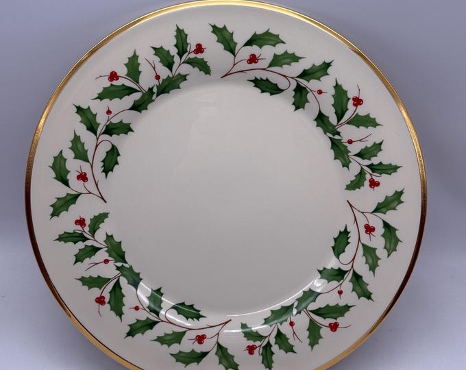 Lenox Holiday Oval Holly Berry Porcelain Nut Dish 5 In. - Etsy