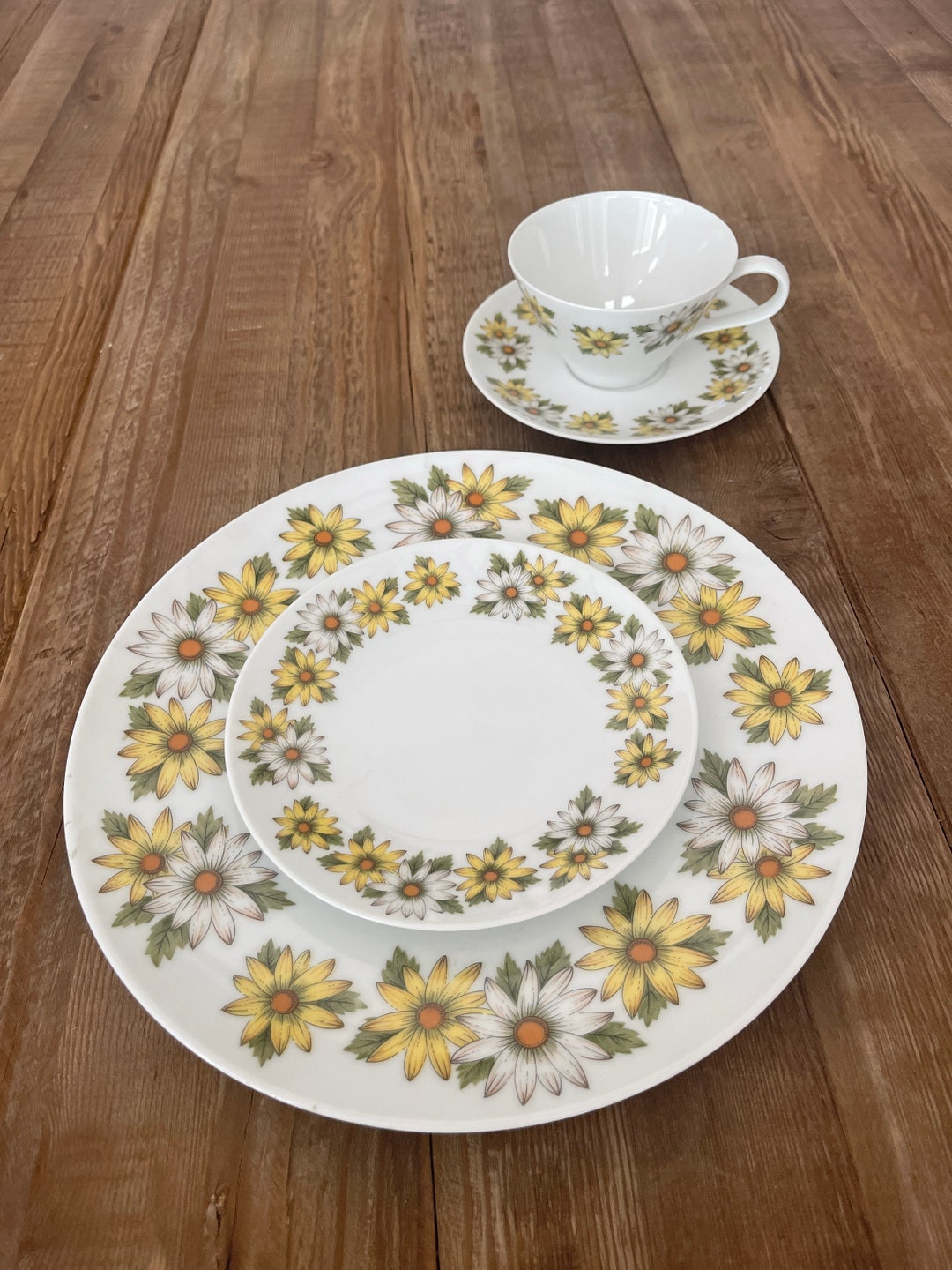 OPEN STOCK Vintage - Mid-century - Noritake 6730 - Marguerite - Daisy ...